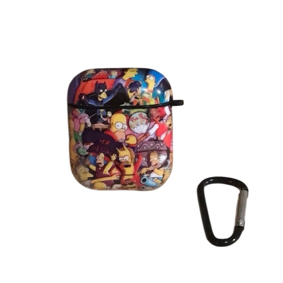 Cell Phones & Accessories | New The Simpsons Airpod Case With Clip ...
